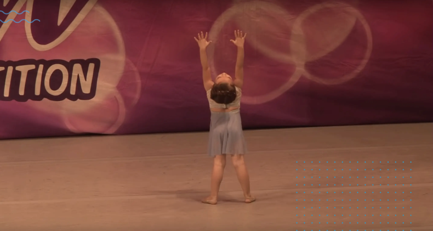Tiny dancer takes the stage and captivates the audience with ...