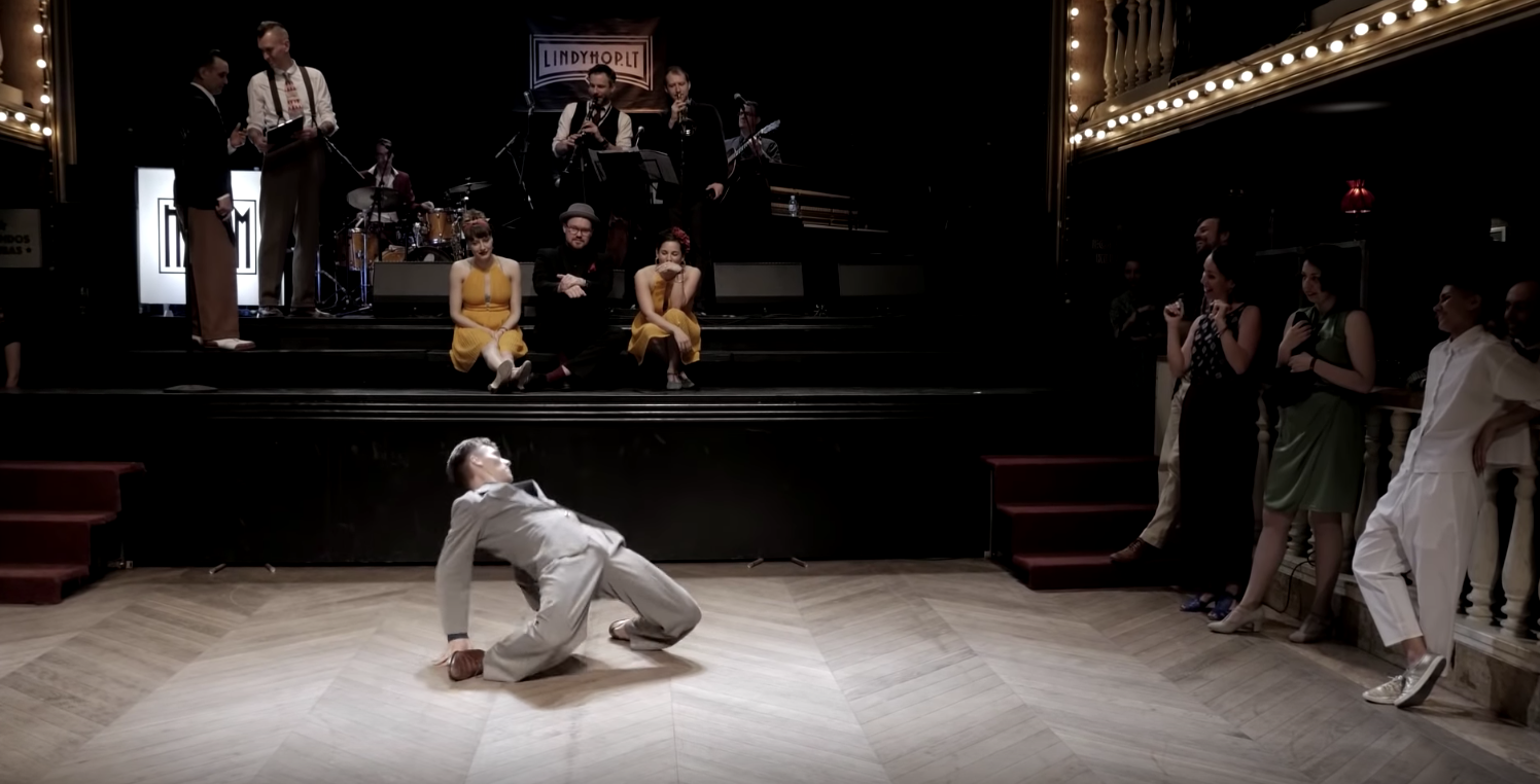 Solo dancer takes over dance floor – gets the party started with ...