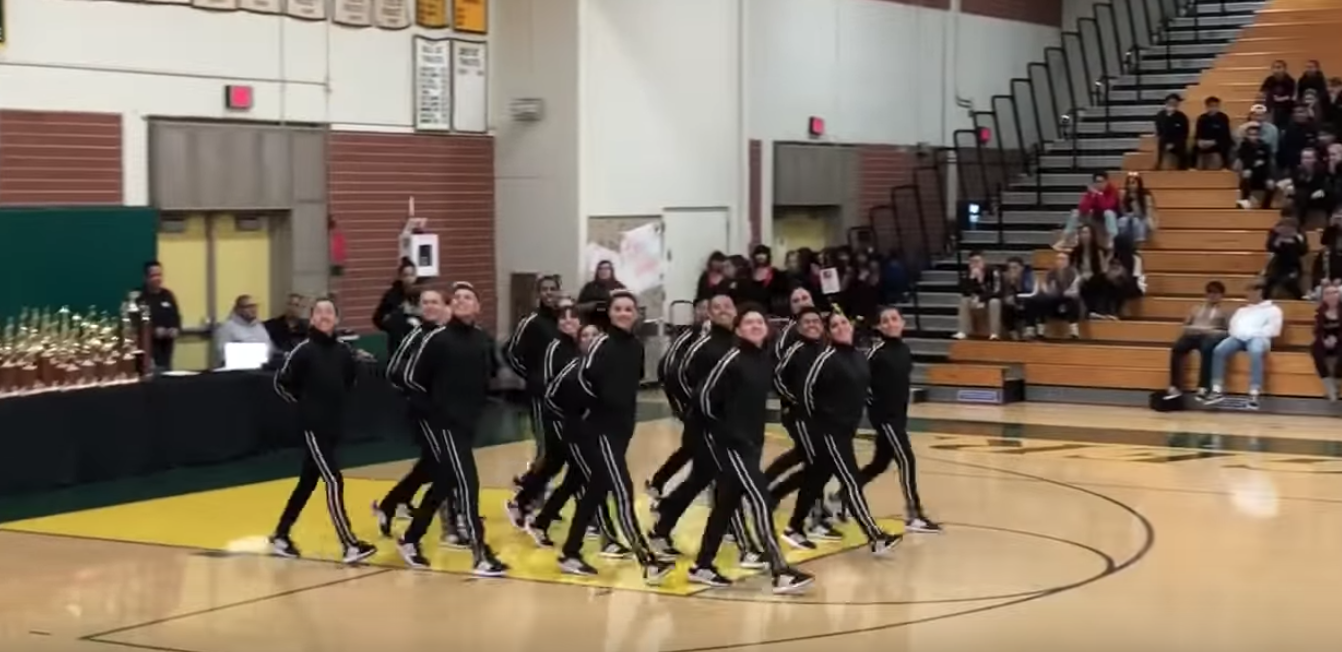 High school dancers step onto court – shake the house down with most ...