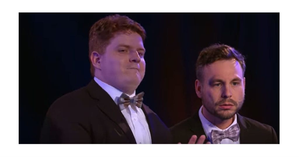 4 Funny guys step on stage – then steal the show with Mary Poppins ...