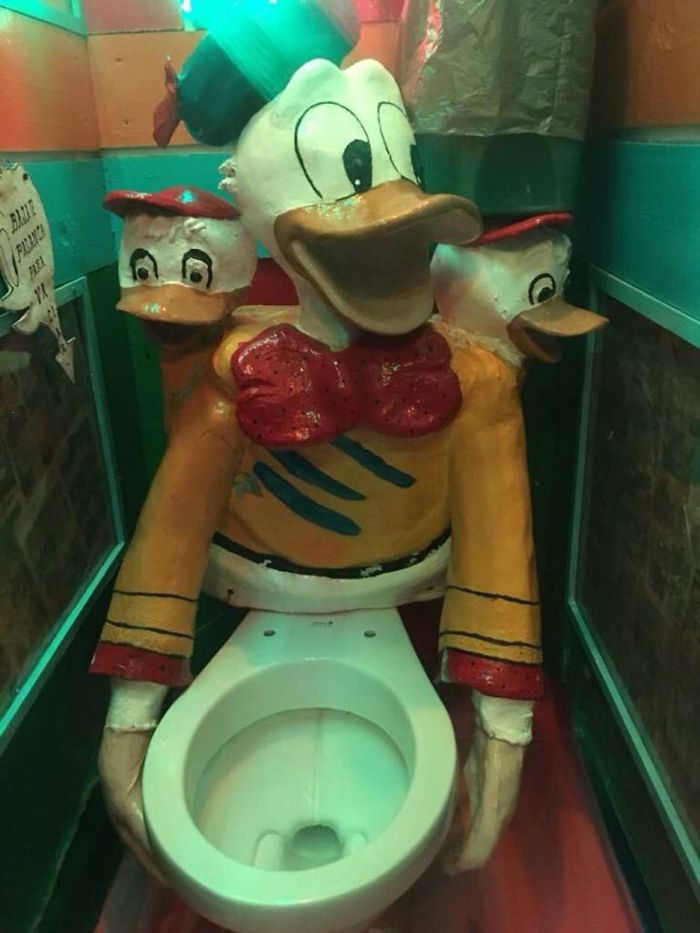 60 Strange and creepy toilets look quite threatening