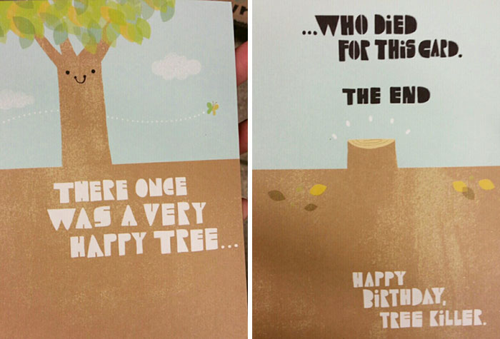 50 hilarious greeting cards that are even better when you open them