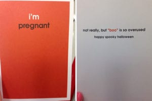 50 hilarious greeting cards that are even better when you open them