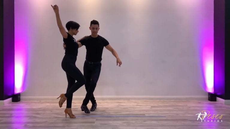 Professional dance duo demonstrates 4 smooth salsa moves, for anyone ...