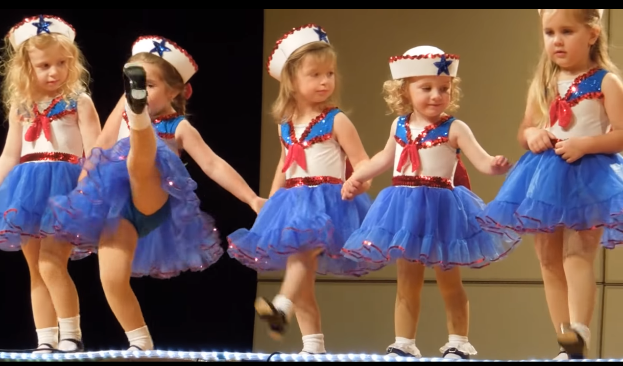 Little sailors warm hearts on stage during 1st performance