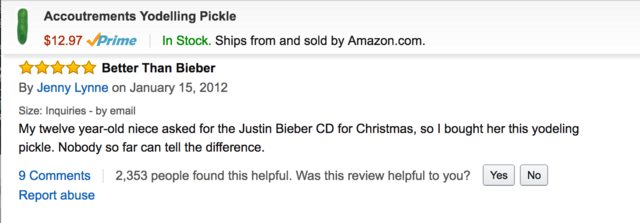 60 Customer reviews that won’t help you make a purchasing decision, but ...