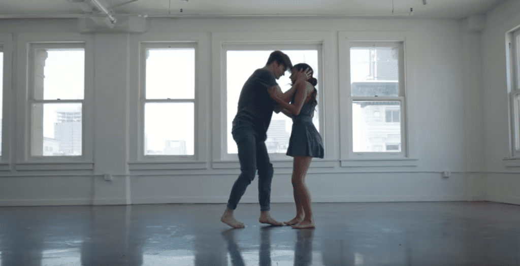 Guy stares out window – then breaks into heartwrenching modern dance ...