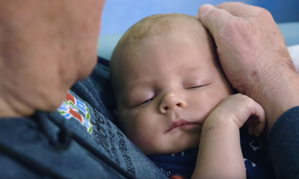 Retired Man Has Comforted Over 1200 Babies At Hospital