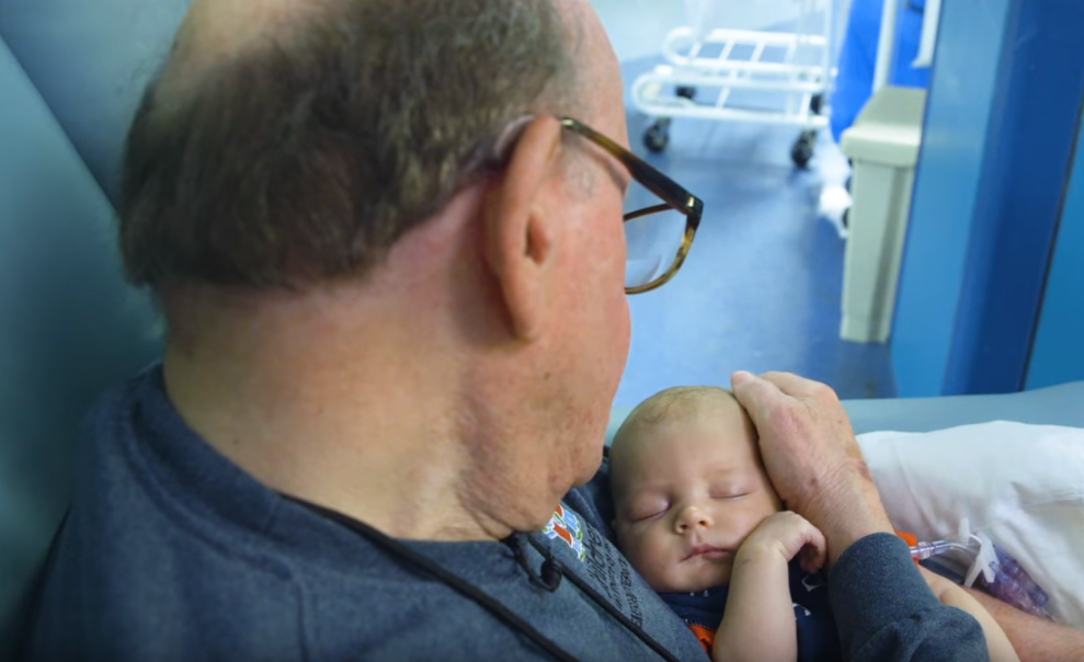 Retired Man Has Comforted Over 1200 Babies At Hospital
