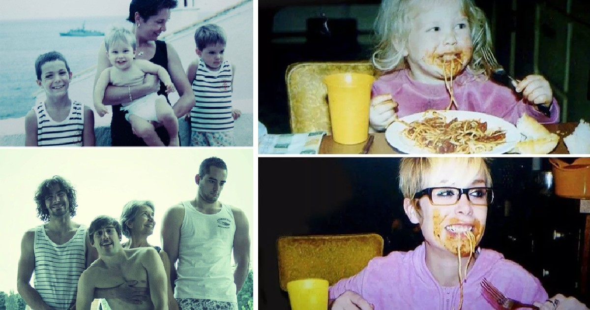 70 Photo recreations that are adorably hilarious and spot-on