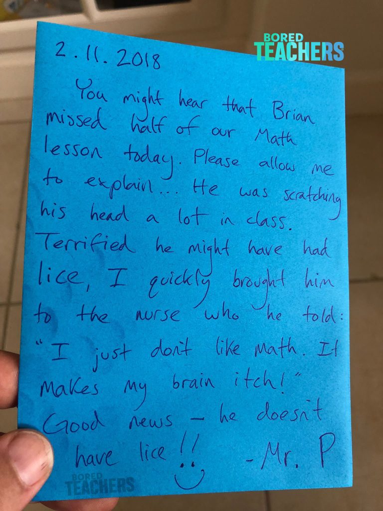 40 Parents Who Got Cringeworthy Notes From Their Kid’s Teachers