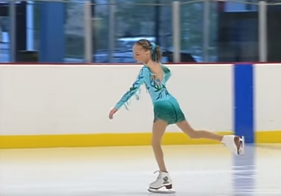 Young Skater Fills The Arena With Grace And Beauty