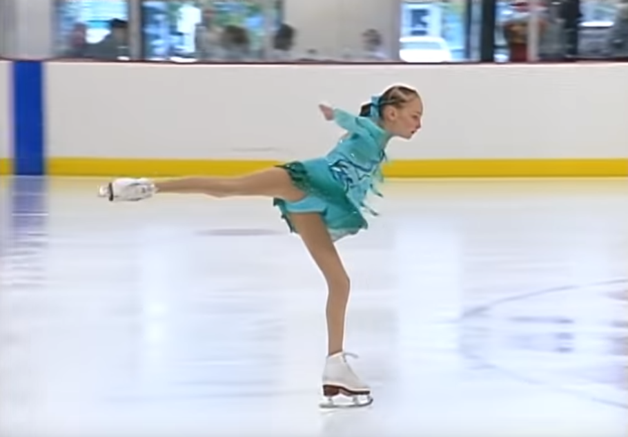 Young Skater Fills The Arena With Grace And Beauty