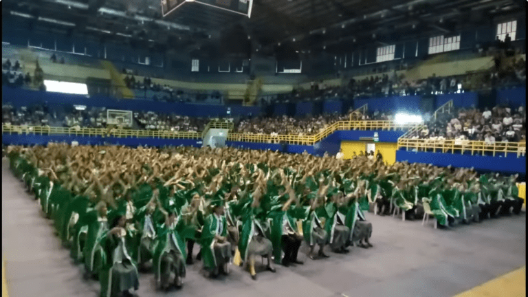 Hundreds of kids sit for graduation – then break into fantastic dance ...