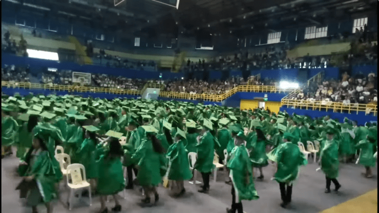 Hundreds of kids sit for graduation – then break into fantastic dance ...