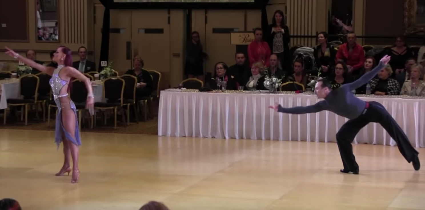 Dance duo gives perfectly fluid performance to ‘Never Enough’ viewed by ...