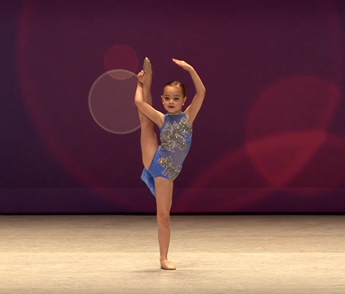 Little Girl’s Graceful Dance Earns 1st Place Title