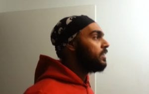 Watch how man hides his giant beard