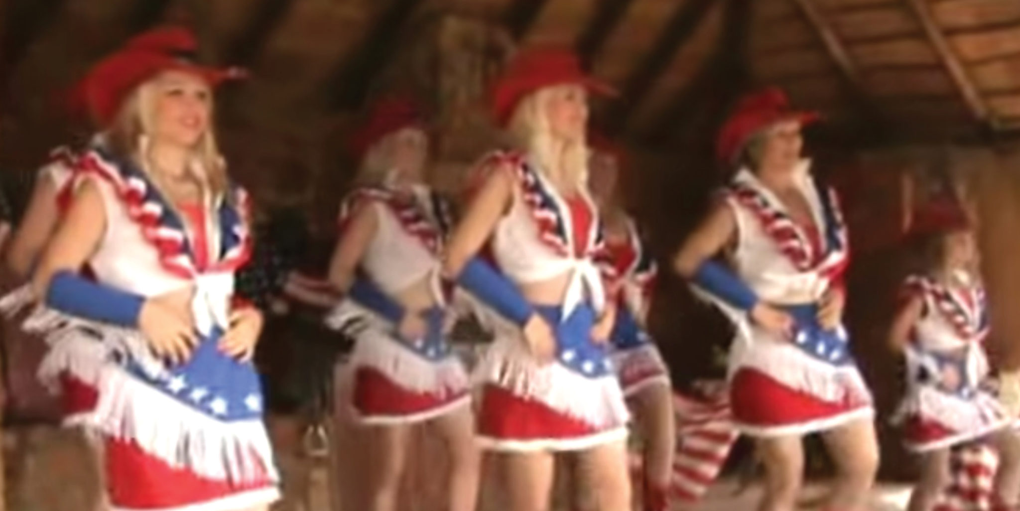 Rodeo girls light up stage with lively honky-tonk moves