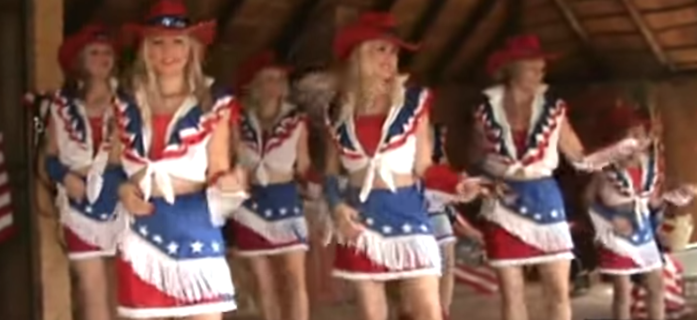 Rodeo girls light up stage with lively honky-tonk moves