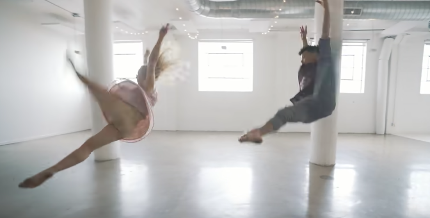 Dancers perform incredible routine with live musicians