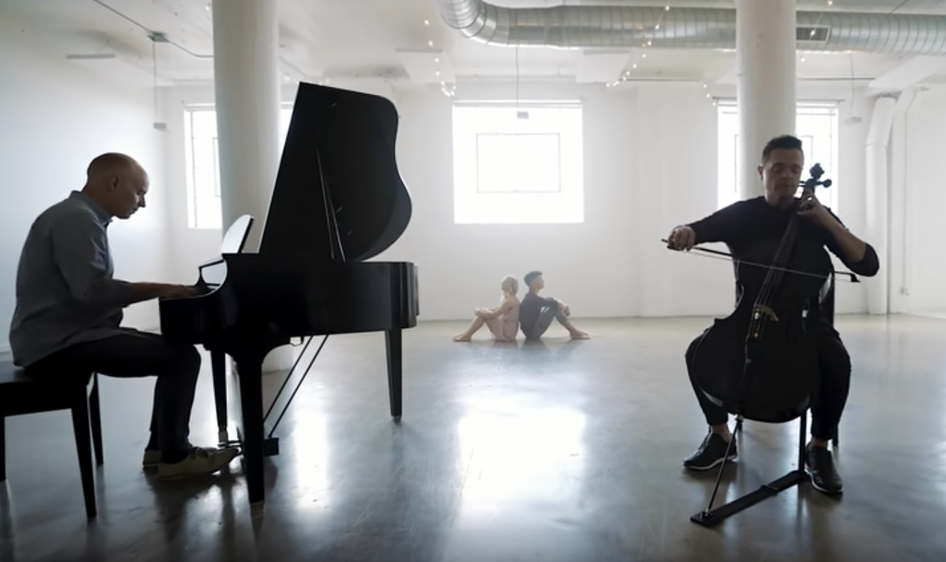 Dancers perform incredible routine with live musicians