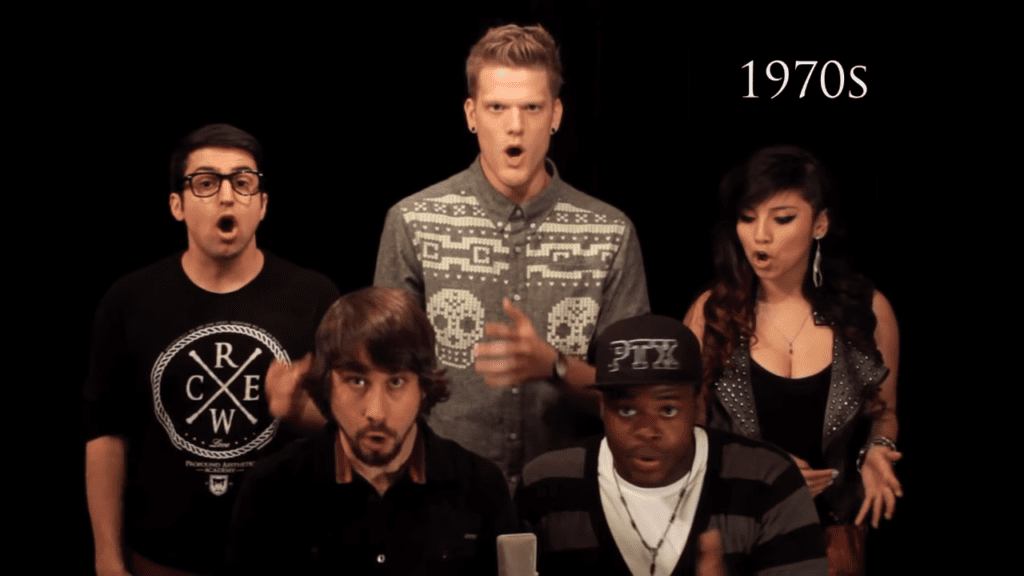 A capella group Pentatonix sings ‘Evolution of Music,’ gets 130 million ...