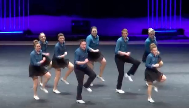 Cloggers start bouncing on stage and light it up with impeccable high ...