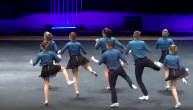 Cloggers start bouncing on stage and light it up with impeccable high ...