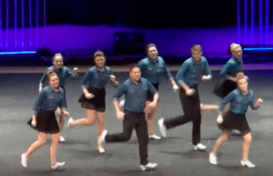 Cloggers start bouncing on stage and light it up with impeccable high ...