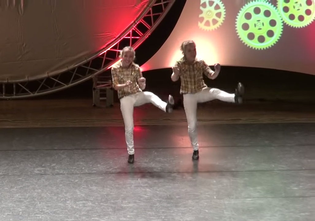 Clogging champion ‘triplet’ sisters light up the dance floor with fiery ...