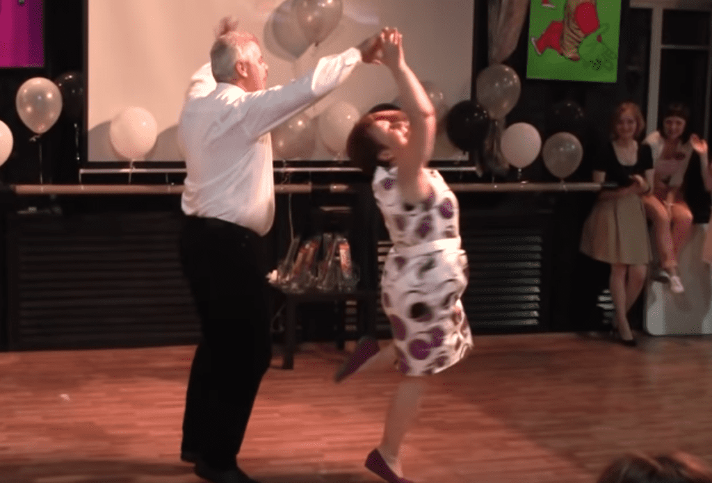 Elderly couple breaks out smoothest moves to ‘Let’s Twist Again’
