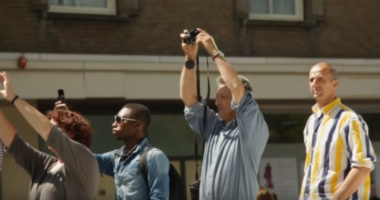 Crowd in the Netherlands performs to Shakira song in what may be ...