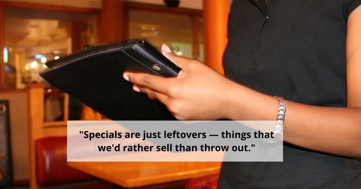 Chefs Share What Red Flags To Look For When Eating Out