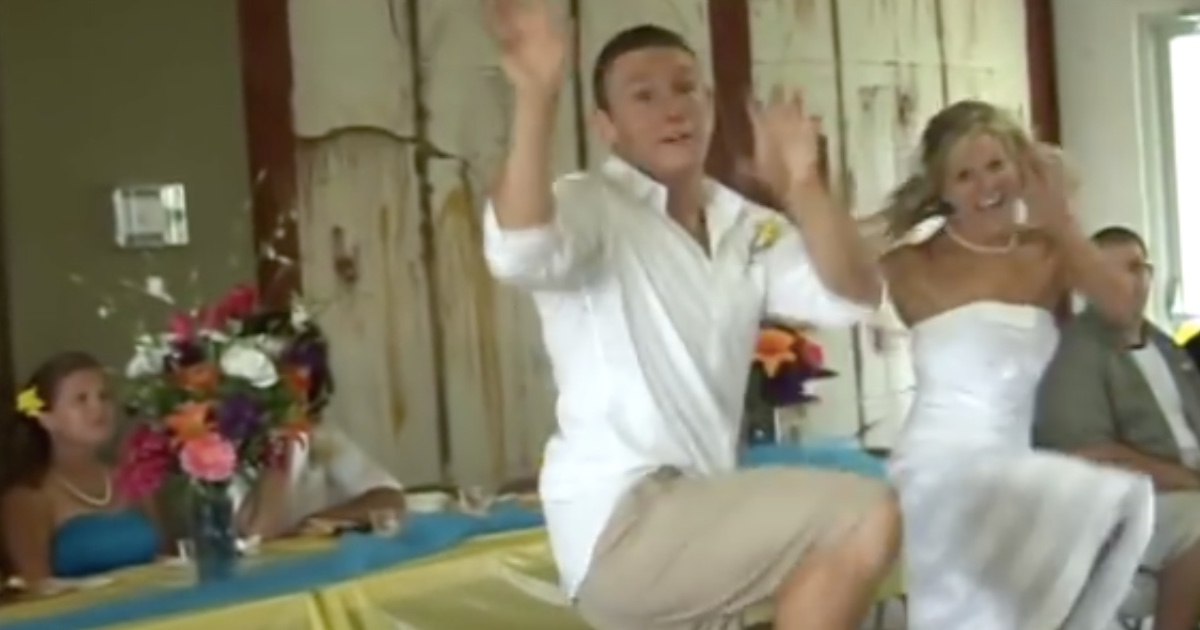 Hilarious Bride and Groom Dance