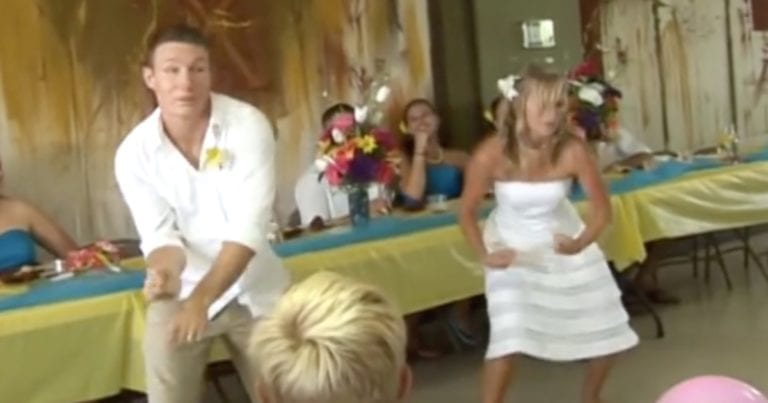 Hilarious Bride and Groom Dance