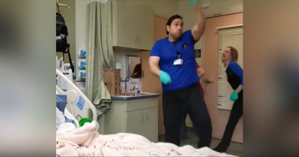 Dancing nurse helps make kids’ stay at the hospital a little easier ...
