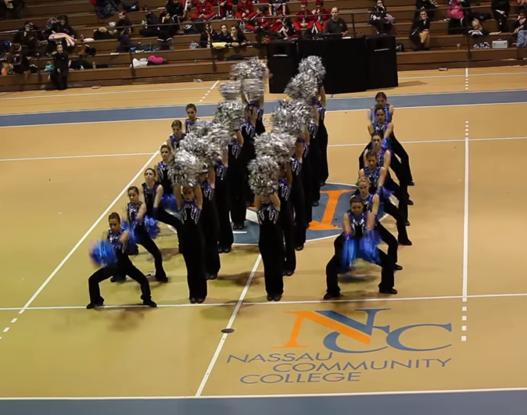 Kickline Team Earns Medal With “Illusion Dance”