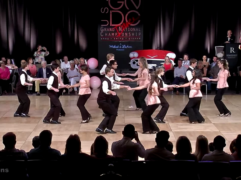 Junior Shag Dance Team Lights Up The Floor At National Competition