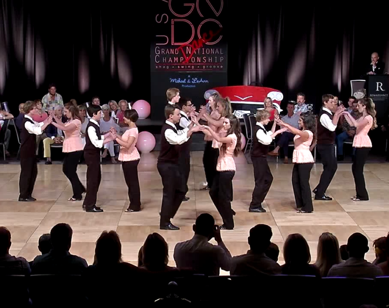 Junior Shag Dance Team Lights Up The Floor At National Competition