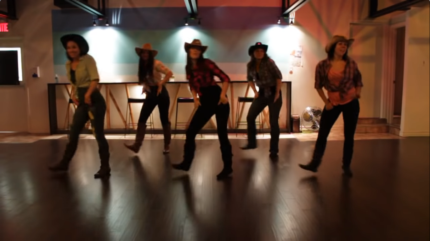 Cowgirls take over dance floor for fast and loose ‘Cotton Eyed Joe ...