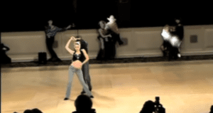 Dance duo delivers steamy routine that will go down in ballroom history