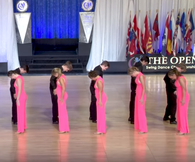 Junior Dance Team Lights Up Dance Floor For First Place