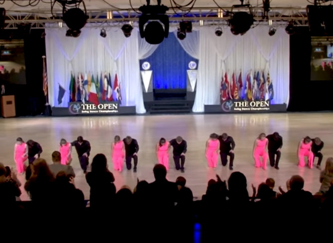 Junior Dance Team Lights Up Dance Floor For First Place