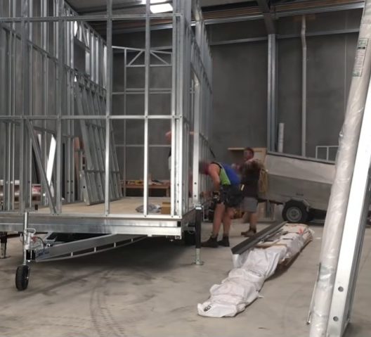 Couple Gives Tour Of Tiny Home With Net Loft