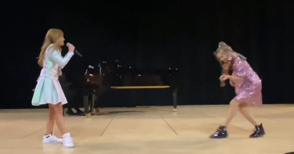 Dynamic girl duo lights up internet with powerful violin-singing ...