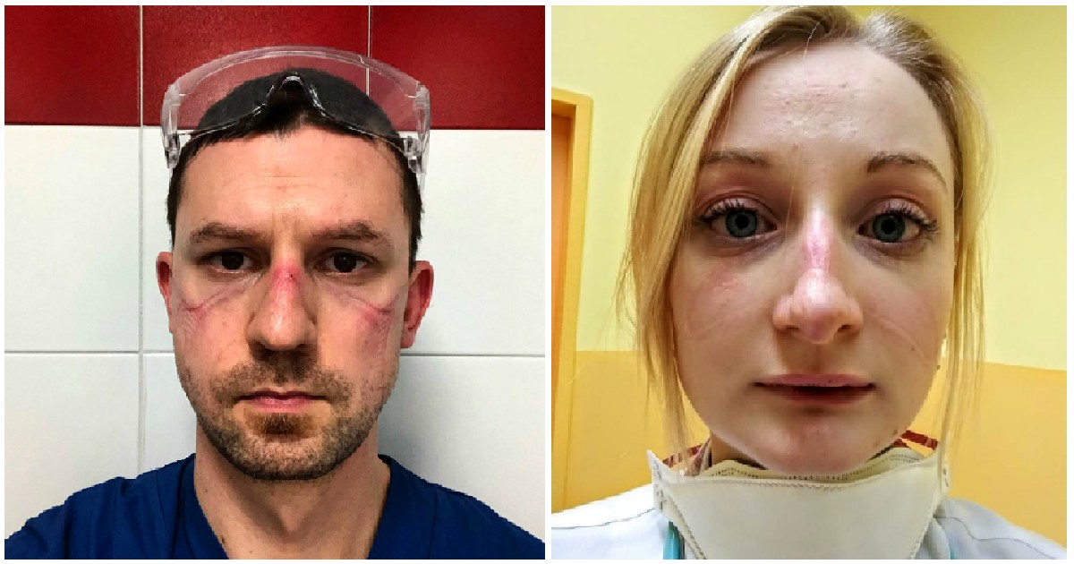 40 pics of overworked doctors & nurses show the reality during coronavirus