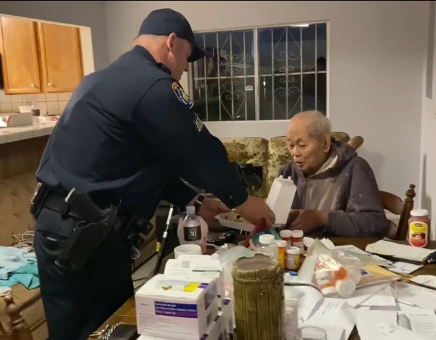 Welfare check on 95-year-old makes cops realize he needs help