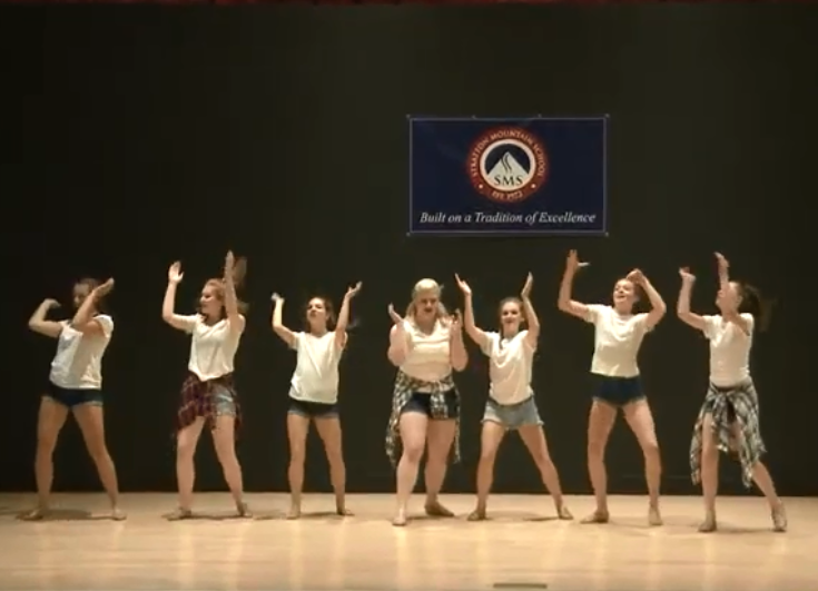 Girls’ Feisty “Footloose” Dance Lights Up The Room