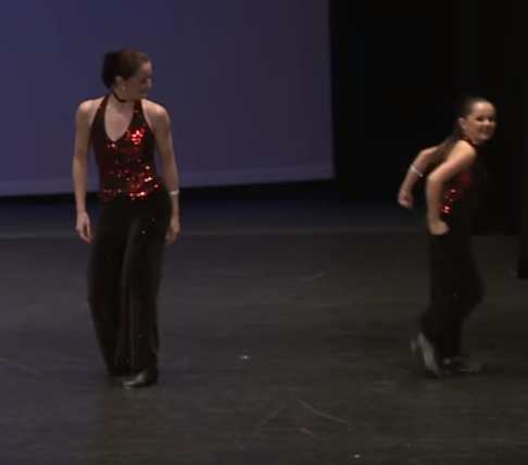 Tap Dancers Light Up Floor With Dazzling Routine